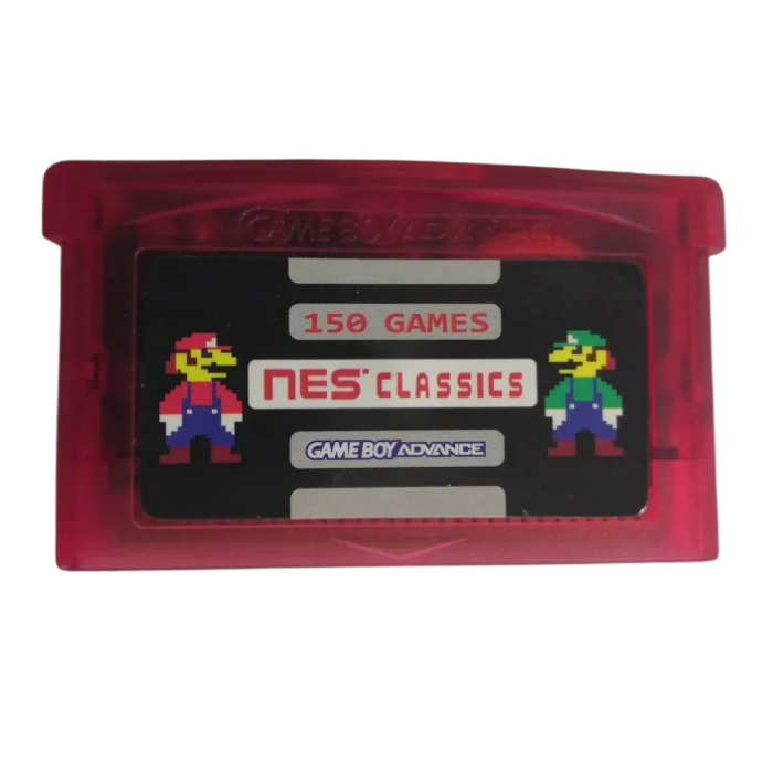 150 in 1 NES Classics Multicart - Gameboy Advance GBA – Gear Shift Galore