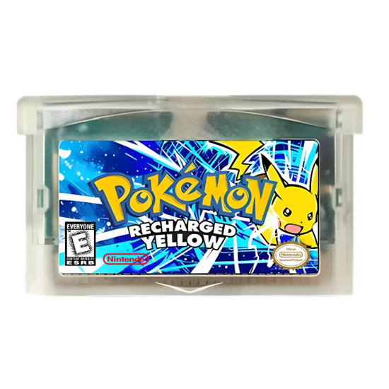 Pokemon Recharged Yellow - Gameboy Advance GBA – Gear Shift Galore